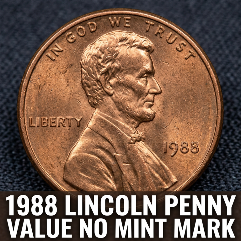 1988 Lincoln Penny Value No Mint Mark with Rare Error Guide ...