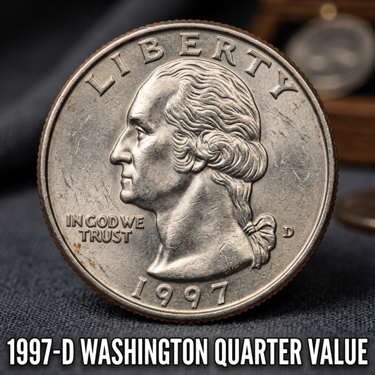 1997-D Washington Quarter Value Guide How Much Is It Worth Today ...